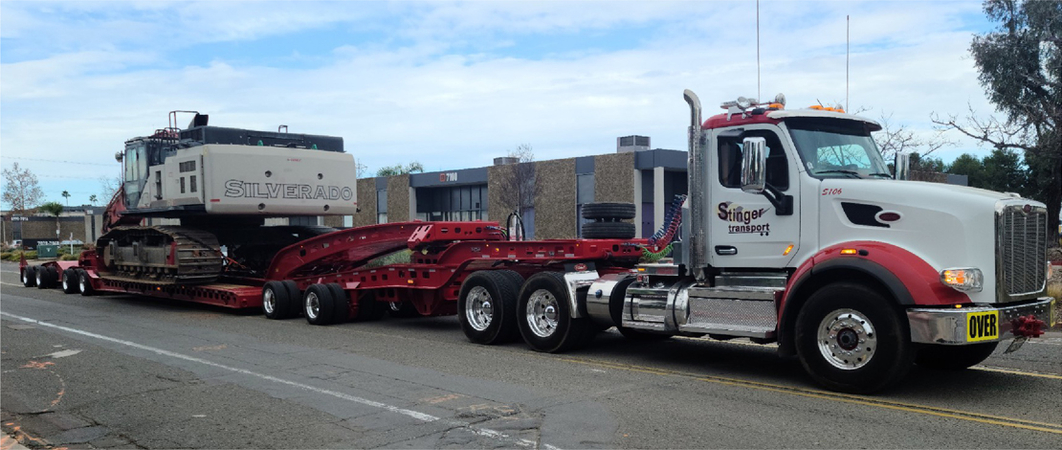 Stinger Transport – Oversized Load Delivery