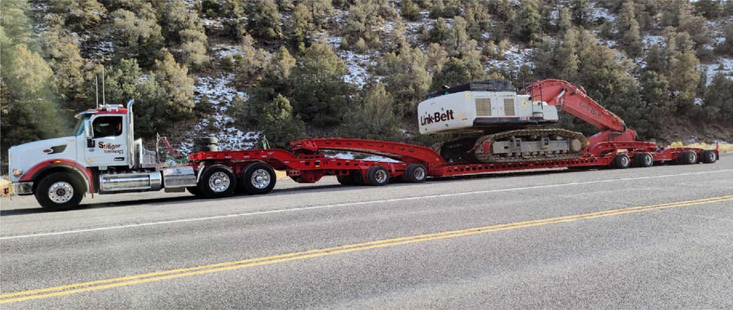 Stinger Transport – Oversized Load Delivery